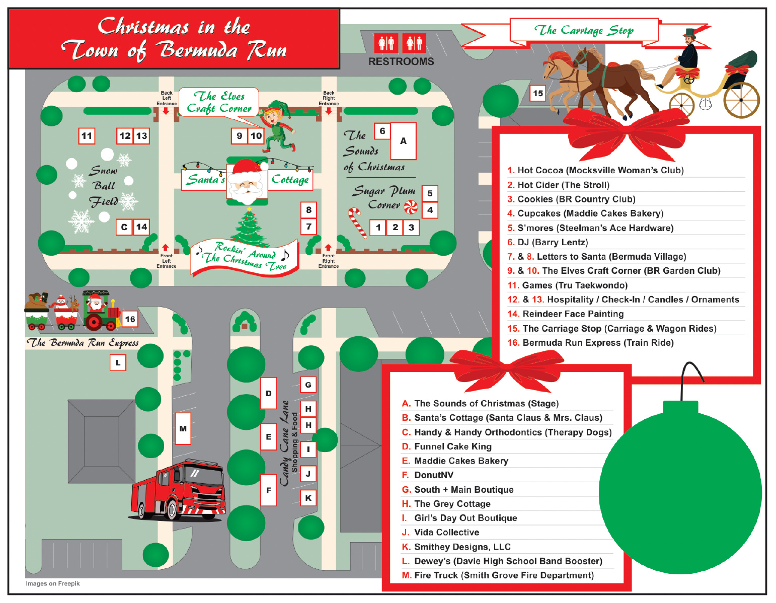 Schedule of Events for the 3rd Annual Christmas in the Town of Bermuda ...